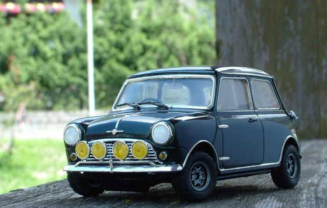 Morris Mini Cooper Rally, Tamiya 1:24 von Anita Voglsam