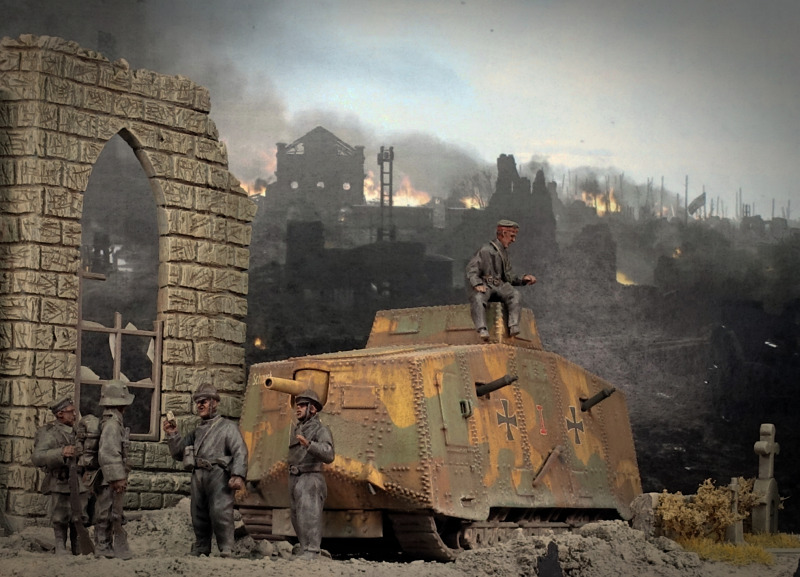 A7V, Modelltrans 1:72 von Stefan Szymanski