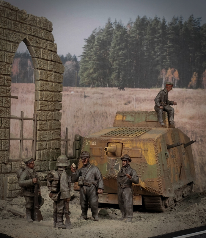 A7V, Modelltrans 1:72 von Stefan Szymanski