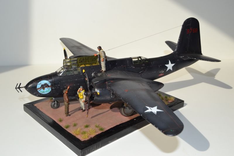 Douglas P-70 Nightfighter, AMT/Ertl 1:48 von Achim Pörtner