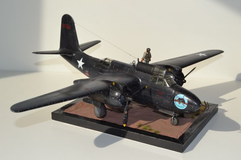 Douglas P-70 Nightfighter, AMT/Ertl 1:48 von Achim Pörtner