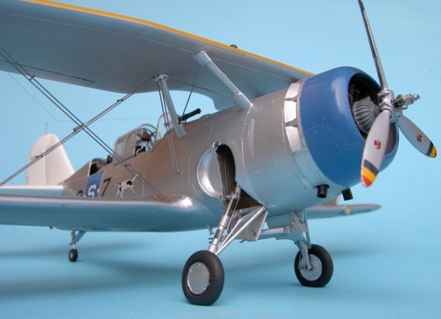 Curtiss SBC-3 Helldiver, Classic Airframes 1:48 von Hubert Ortinger