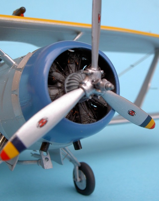 Curtiss SBC-3 Helldiver, Classic Airframes 1:48 von Hubert Ortinger