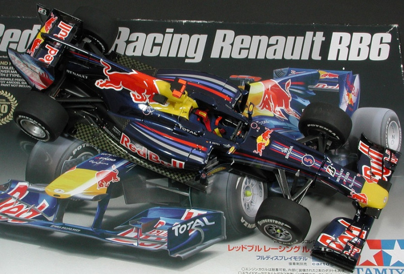 Red Bull Racing Renault RB6, Tamiya 1:20 von Dirk Heyer