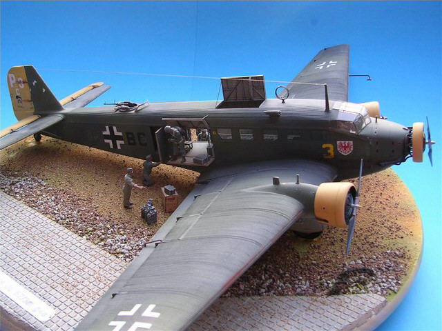 Junkers Ju 52/3mg4e, Revell 1:48 von Uwe Genth