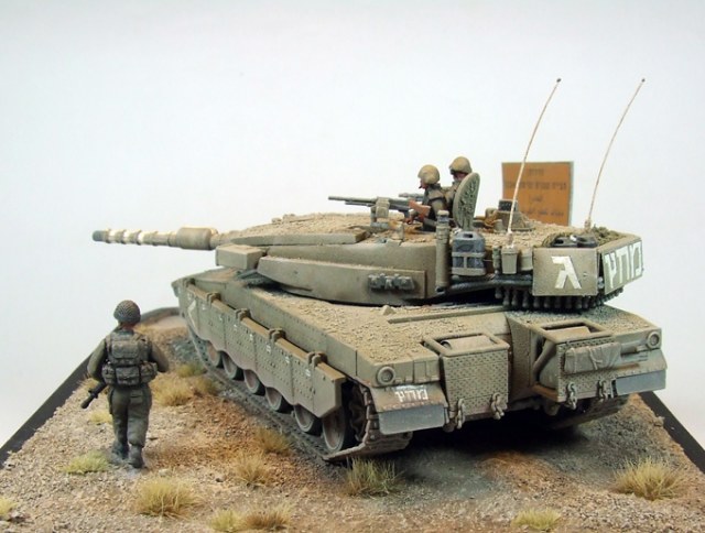 Merkava Mk.IIIB, Revell 1:72 von Stefan Szymanski
