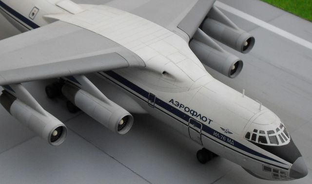 Iljuschin Il-76MD, Trumpeter 1:144 von Alex Grivonev