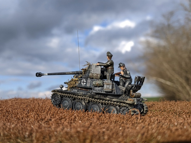 Marder III Sd.Kfz.139, Plastic Soldier 1:72 von Theo Peter
