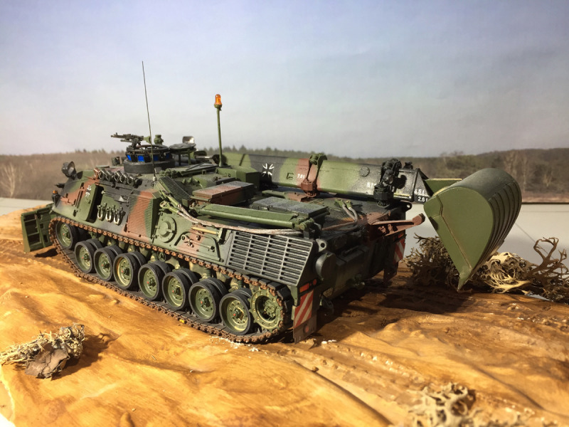 Pionierpanzer Dachs A1, Perfect Scale Modellbau 1:35 von Jost Schreiber