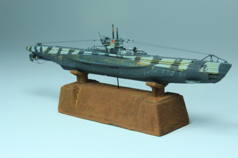 U-Boot vom Typ VII B, FlyHawk 1:700 von Eberhard Sinnwell