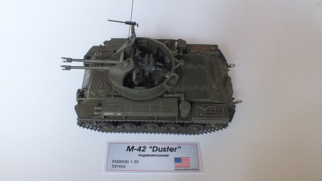 M42 Duster, Tamiya 1:35 von Gerald Willing