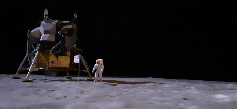 Apollo 11 Lunar Module "Eagle", Revell 1:48 von Emanuel Cristina