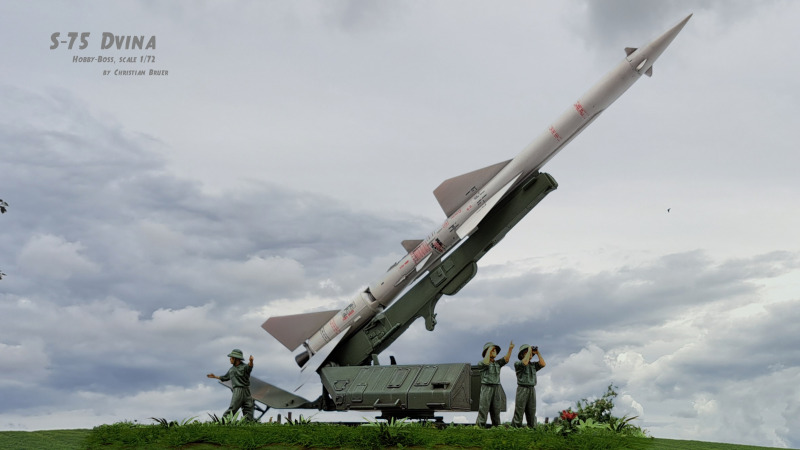 S-75 Dvina Surface to Air Missile, HobbyBoss 1:72 von Christian Bruer