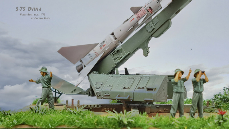S-75 Dvina Surface to Air Missile, HobbyBoss 1:72 von Christian Bruer