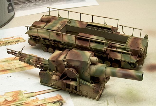 Mörser Karl Gerät 041 "Thor", HobbyBoss 1:72 von Alex Grivonev