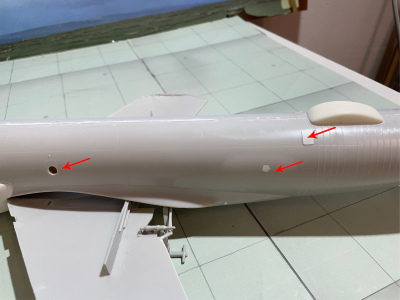 Boeing RC-135U Combat Sent, AMT/Ertl 1:72 von Jost Schreiber