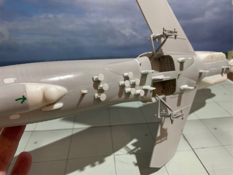 Boeing RC-135U Combat Sent, AMT/Ertl 1:72 von Jost Schreiber