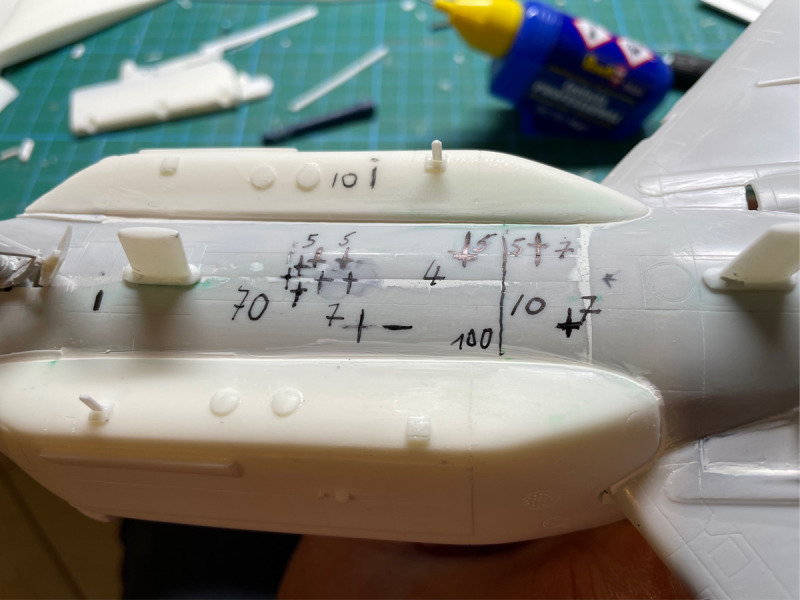 Boeing RC-135U Combat Sent, AMT/Ertl 1:72 von Jost Schreiber