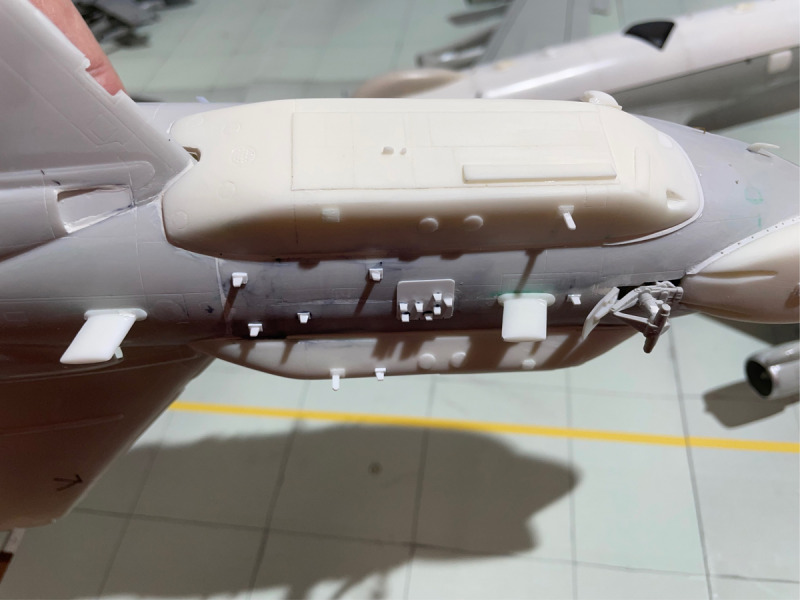 Boeing RC-135U Combat Sent, AMT/Ertl 1:72 von Jost Schreiber