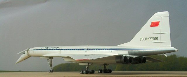 Tupolev Tu-144S "Charger", ICM 1:144 von Michael Bartnick