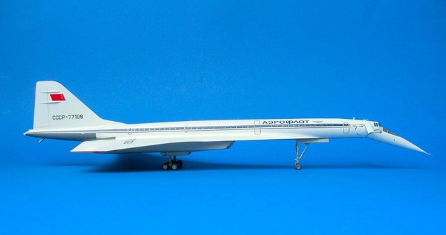 Tupolev Tu-144S "Charger", ICM 1:144 von Michael Bartnick