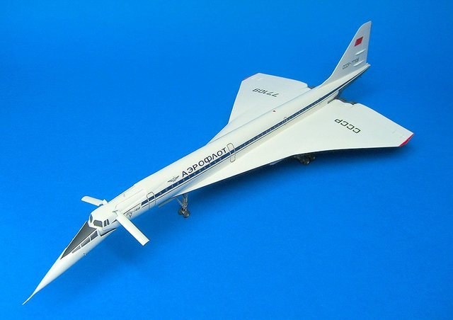 Tupolev Tu-144S "Charger", ICM 1:144 von Michael Bartnick