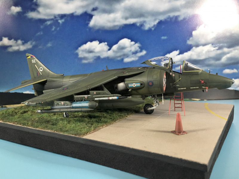 Harrier GR.5, Hasegawa 1:48 von Andreas Greim