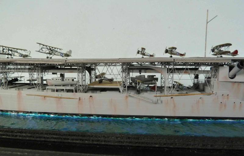 USS Langley (CV-1), Trumpeter 1:350 von Thomas Sperling