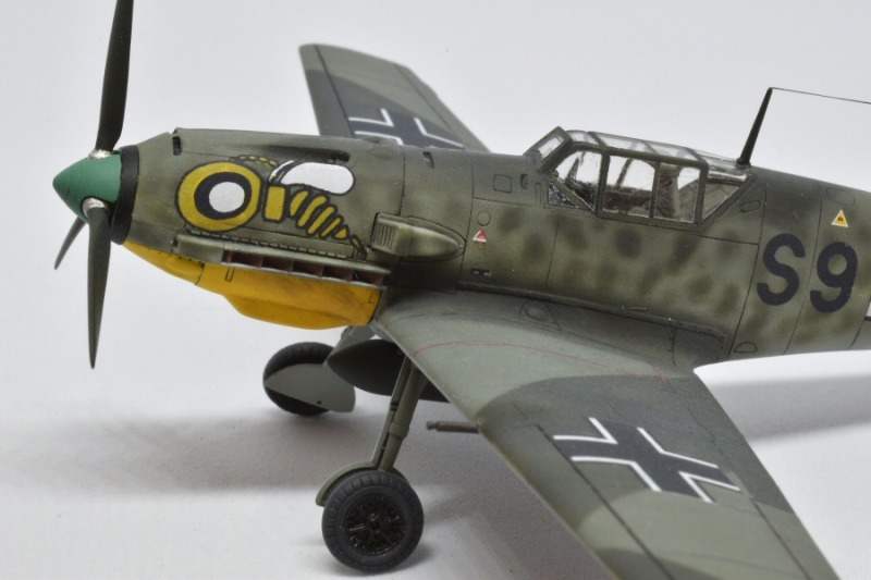 Messerschmitt Bf 109E-7, ICM 1:72 von Florian Haller
