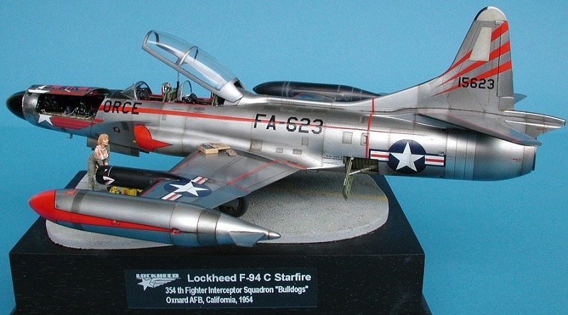 Lockheed F-94C Starfire, Kitty Hawk 1:48 von Dirk Heyer