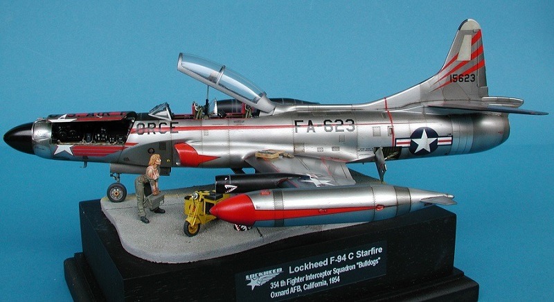 Lockheed F-94C Starfire, Kitty Hawk 1:48 von Dirk Heyer