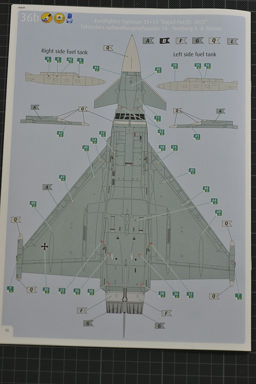 Eurofighter Rapid Pacific, Revell Nr. 05649 - Modellversium Kit-Ecke