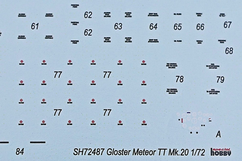 Gloster Meteor TT Mk.20, Special Hobby Nr. SH72487 - Modellversium Kit-Ecke