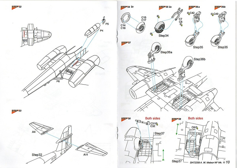 Gloster Meteor TT Mk.20, Special Hobby Nr. SH72487 - Modellversium Kit-Ecke