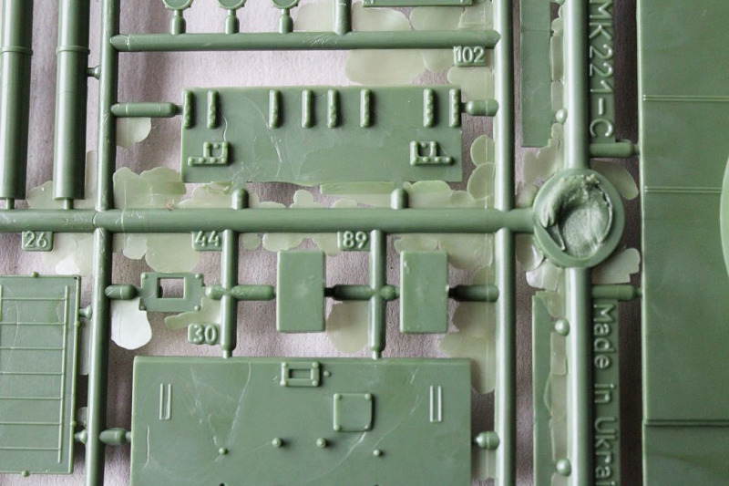 APC-55 der Südlibanesischen Armee , SKIF Nr. 242 - Modellversium Kit-Ecke