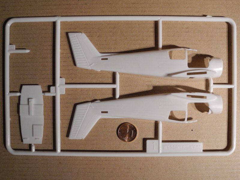 Wassmer WA 81 Piranha, Heller Nr. 403 - Modellversium Kit-Ecke