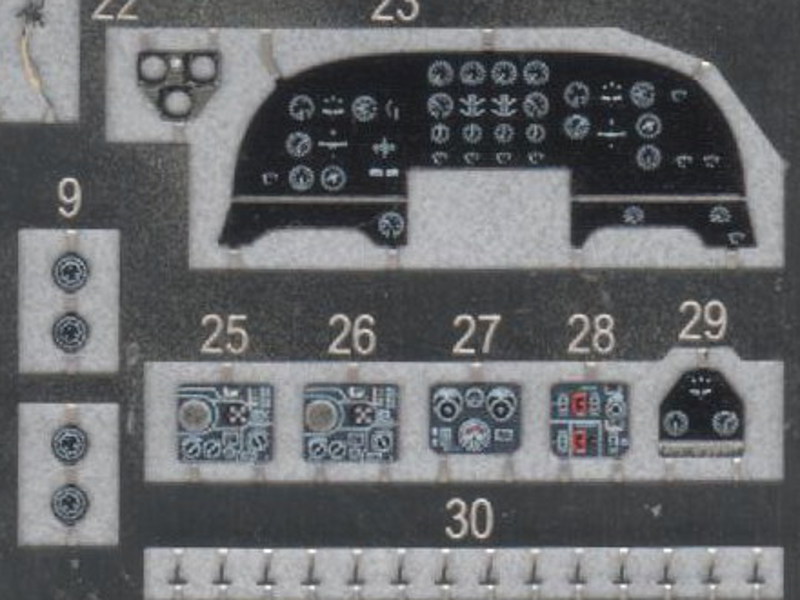 Fw 200 interior S.A., Eduard Ätzteile Nr. 73498 - Modellversium Kit-Ecke