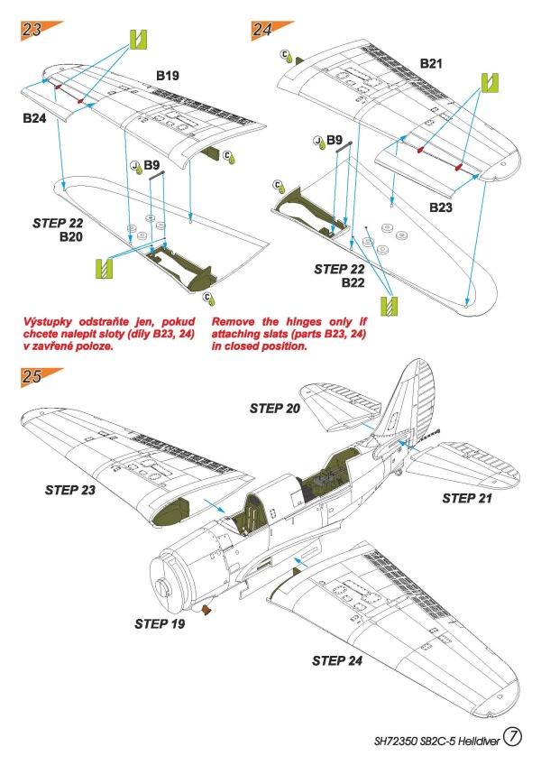 SB2C-5 Helldiver "The Final Version", Special Hobby Nr. 72350 - Modellversium Kit-Ecke
