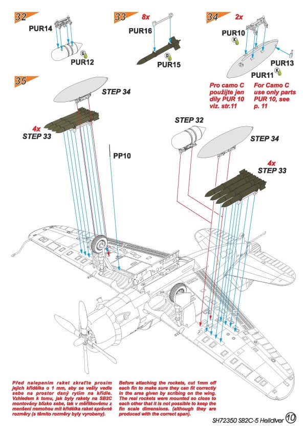 SB2C-5 Helldiver "The Final Version", Special Hobby Nr. 72350 - Modellversium Kit-Ecke