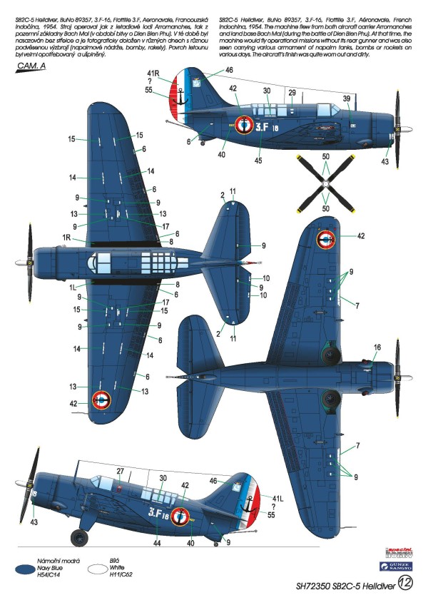 SB2C-5 Helldiver "The Final Version", Special Hobby Nr. 72350 - Modellversium Kit-Ecke
