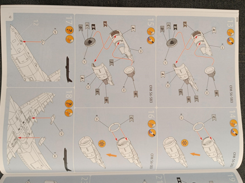 Airbus A321-200 Condor, Revell Nr. 03788 - Modellversium Kit-Ecke
