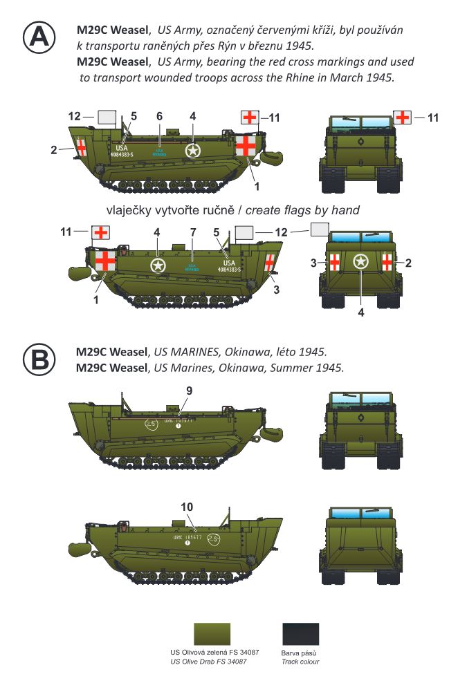 M29C Weasel, Planet Models Nr. MV137 - Modellversium Kit-Ecke