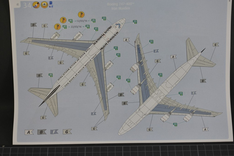 Boeing 747-400 Ed Force One, Revell Nr. 03780 - Modellversium Kit-Ecke