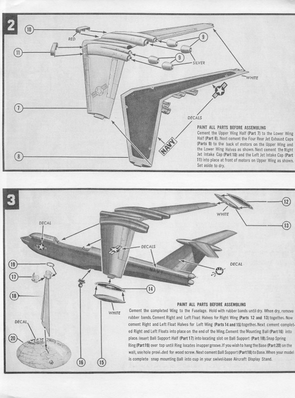 Martin P-6M Seamaster, Atlantis Models Nr. H244 - Modellversium Kit-Ecke