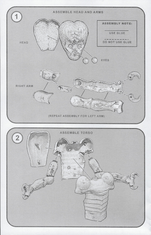 Metaluna Mutant, Atlantis Models Nr. 3005 - Modellversium Kit-Ecke