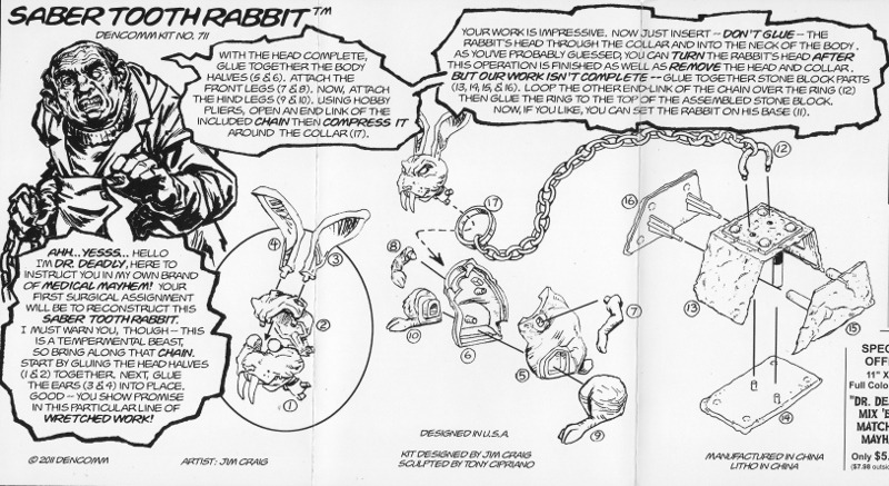 Saber Tooth Rabbit, Dencomm Nr. 711 - Modellversium Kit-Ecke
