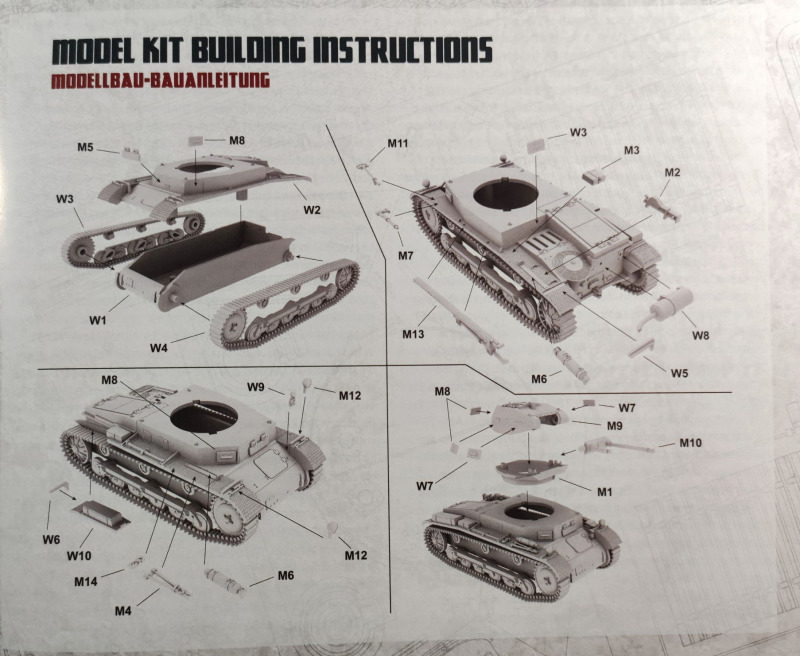 World at War 02 - Panzerkampfwagen II Ausf. a1, a2, a3 , IBG Models Nr ...
