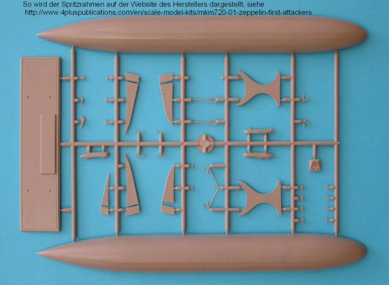 Zeppelin LZ38/LZ40 P-Class Airship, Mark I Models Nr. MKM720-01 ...
