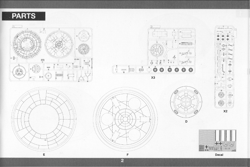 Haunebu I & II & III, Takom Nr. 6008 - Modellversium Kit-Ecke