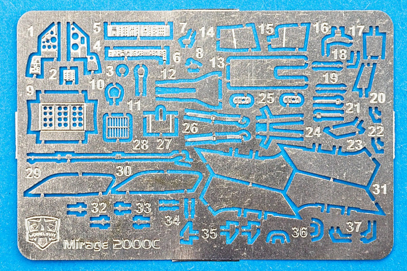 Mirage 2000C, Modelsvit Nr. 72073 - Modellversium Kit-Ecke